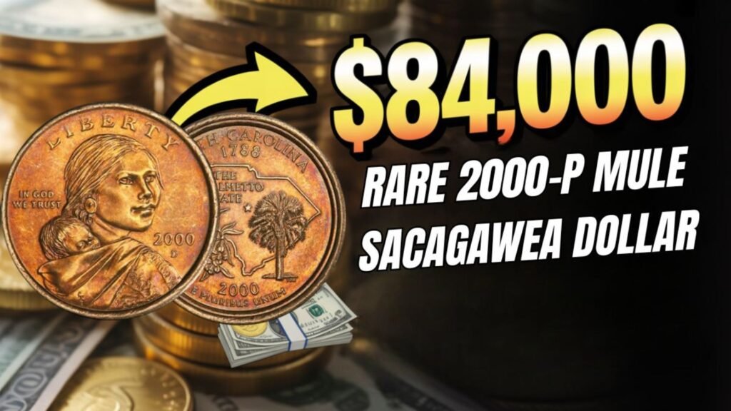 $84,000 Rare 2000-P Mule Sacagawea Dollar: Check If You Have This Error ...